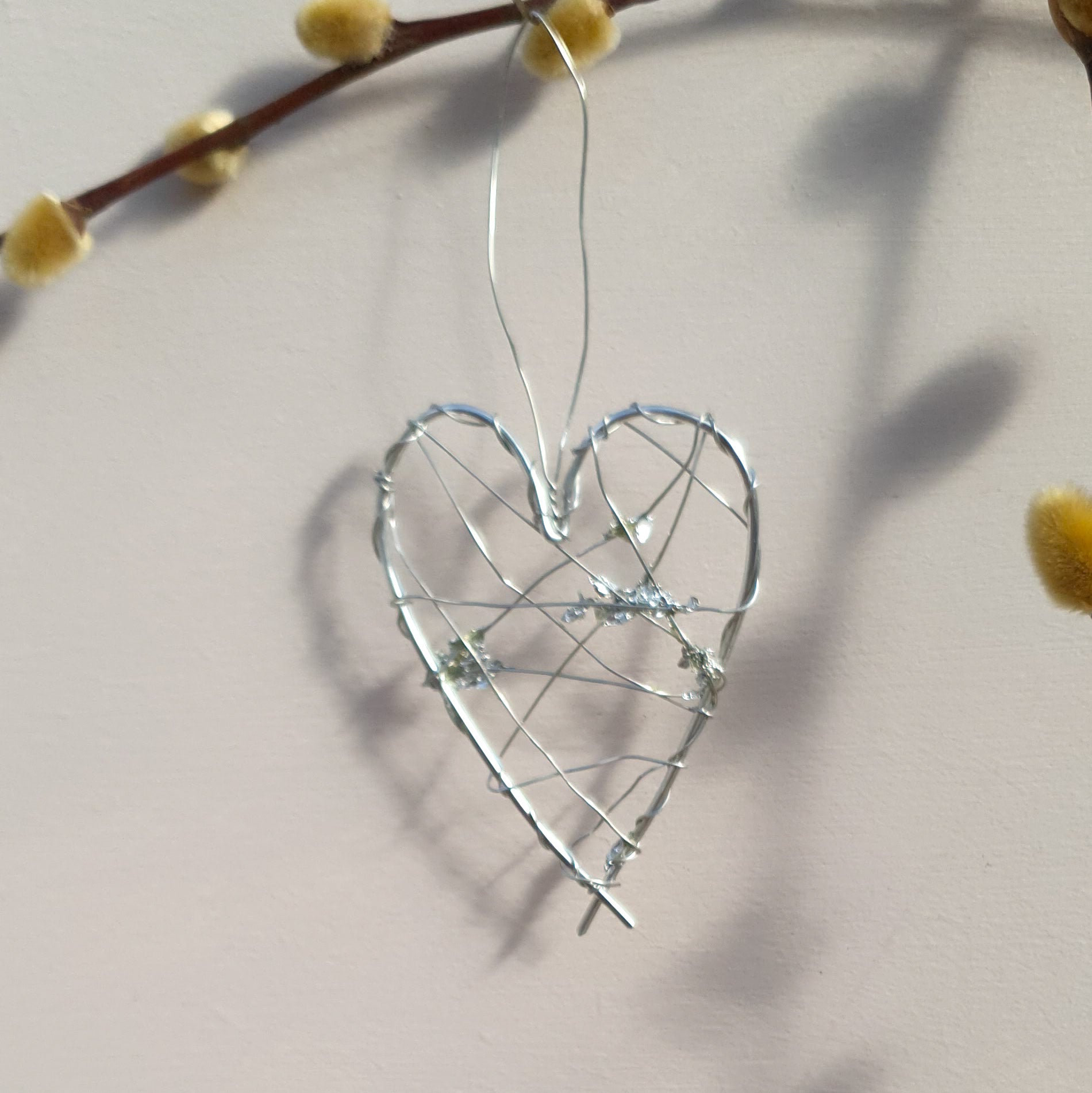 Tiny Silver Wire Heart – Winning Works