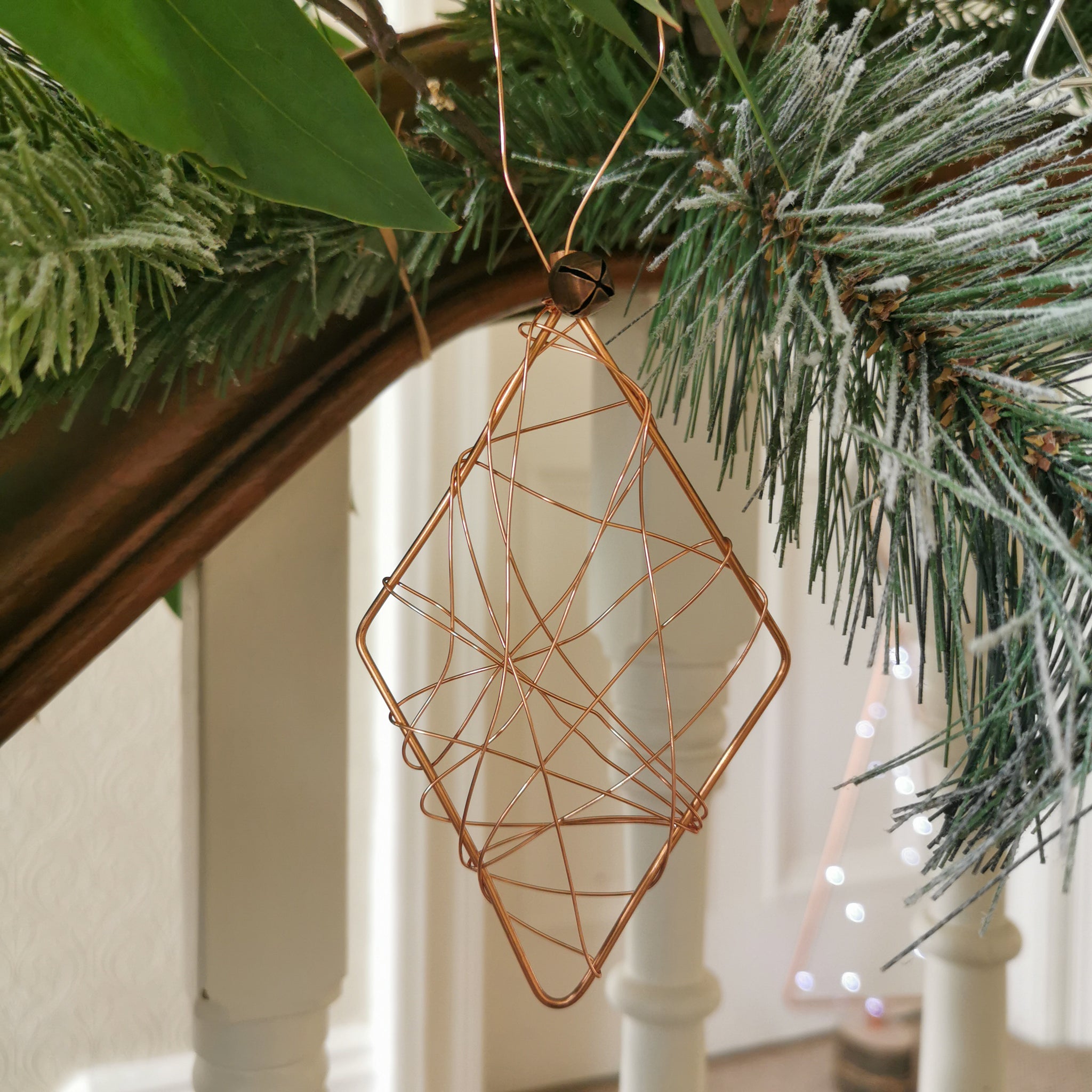 Little Diamond Decoration in Copper – Winning Works