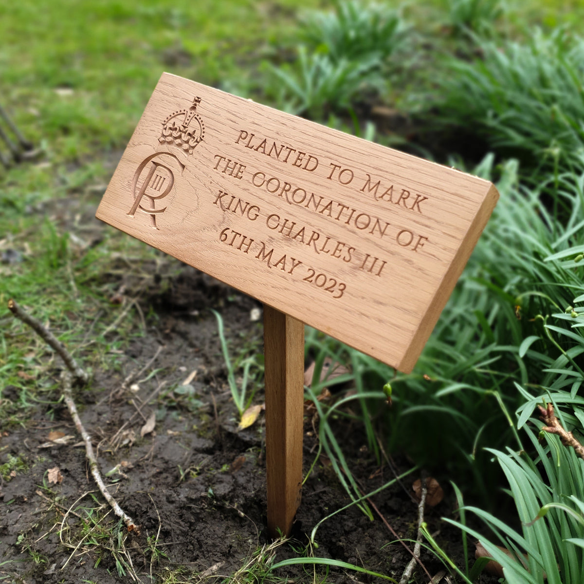 Personalised Coronation Tree Plaque – Winning Works
