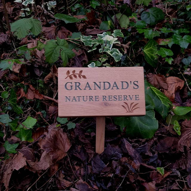 Personalised Engraved Natural Oak Plaque – Winning Works
